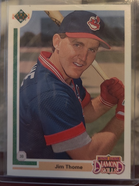 Baseball Card (Player: Jim Thome) (Superstar: No) (Hall of Fame: Yes ...