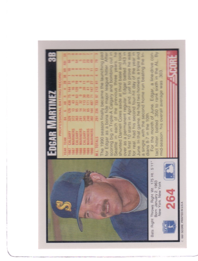 Baseball (Brand: Score) (Type: Score 91) (Subtype: ) (Kind of Packaging ...