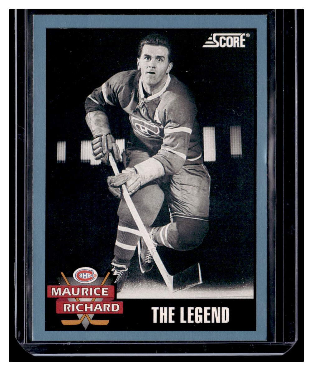 Hockey (Brand: Score) (Type: The Legend) (Subtype: ) (Hall of Famer ...