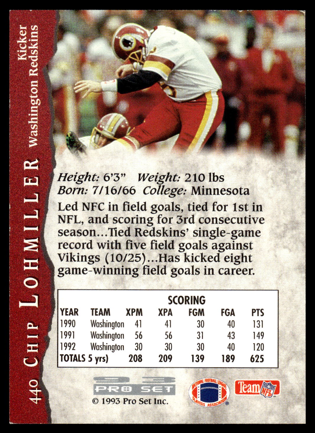 Football (Brand: Pro Set) (Type: Pro Set Power) (Subtype: ) (Hall of ...